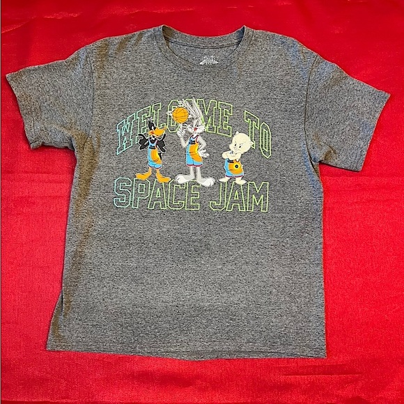 Shirts & Tops | Space Jam Grey Short Sleeve Tshirt | Poshmark